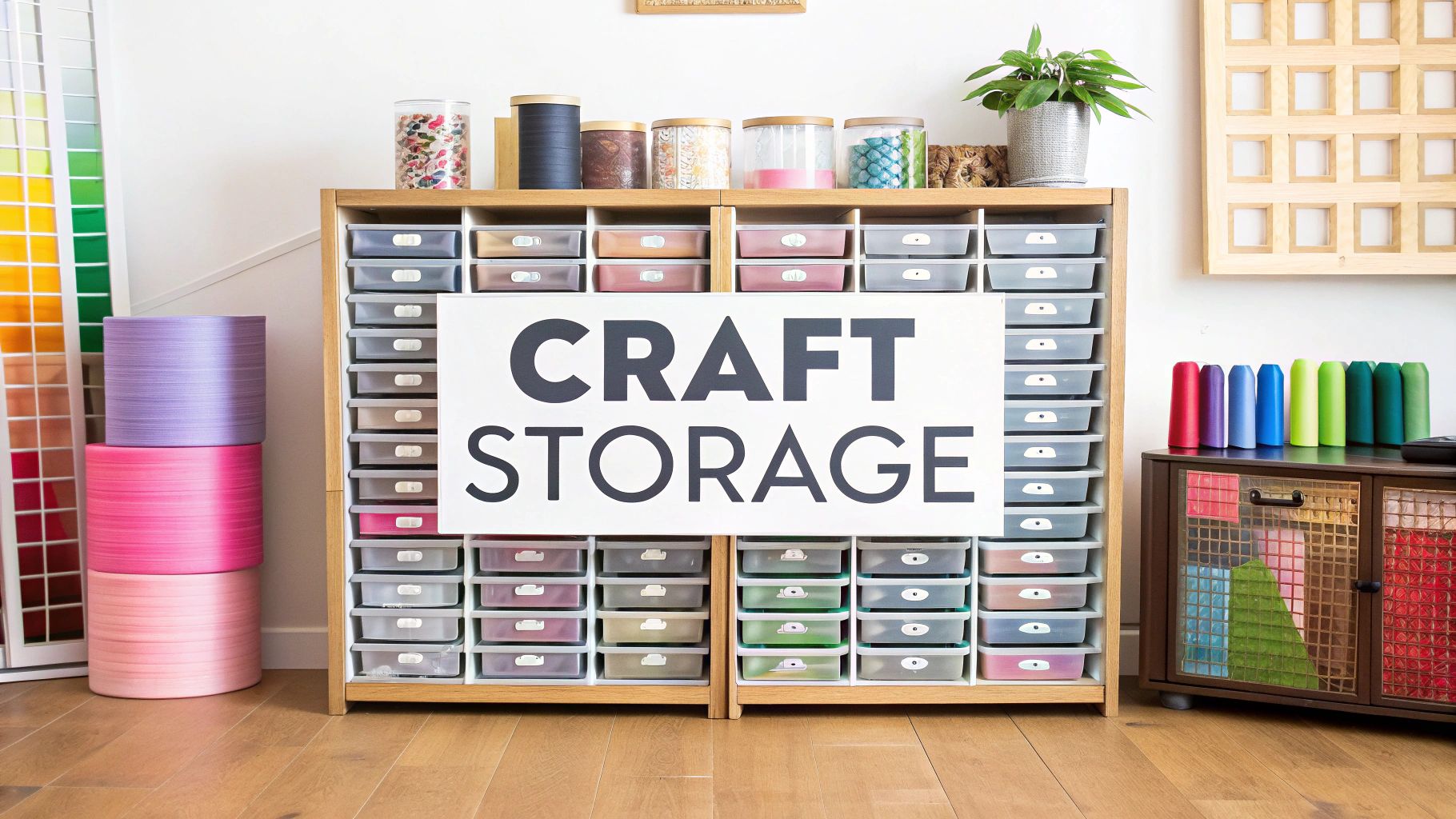 Your Guide to Crafts Storage Drawers - Display Guru Tailor Dummies ...