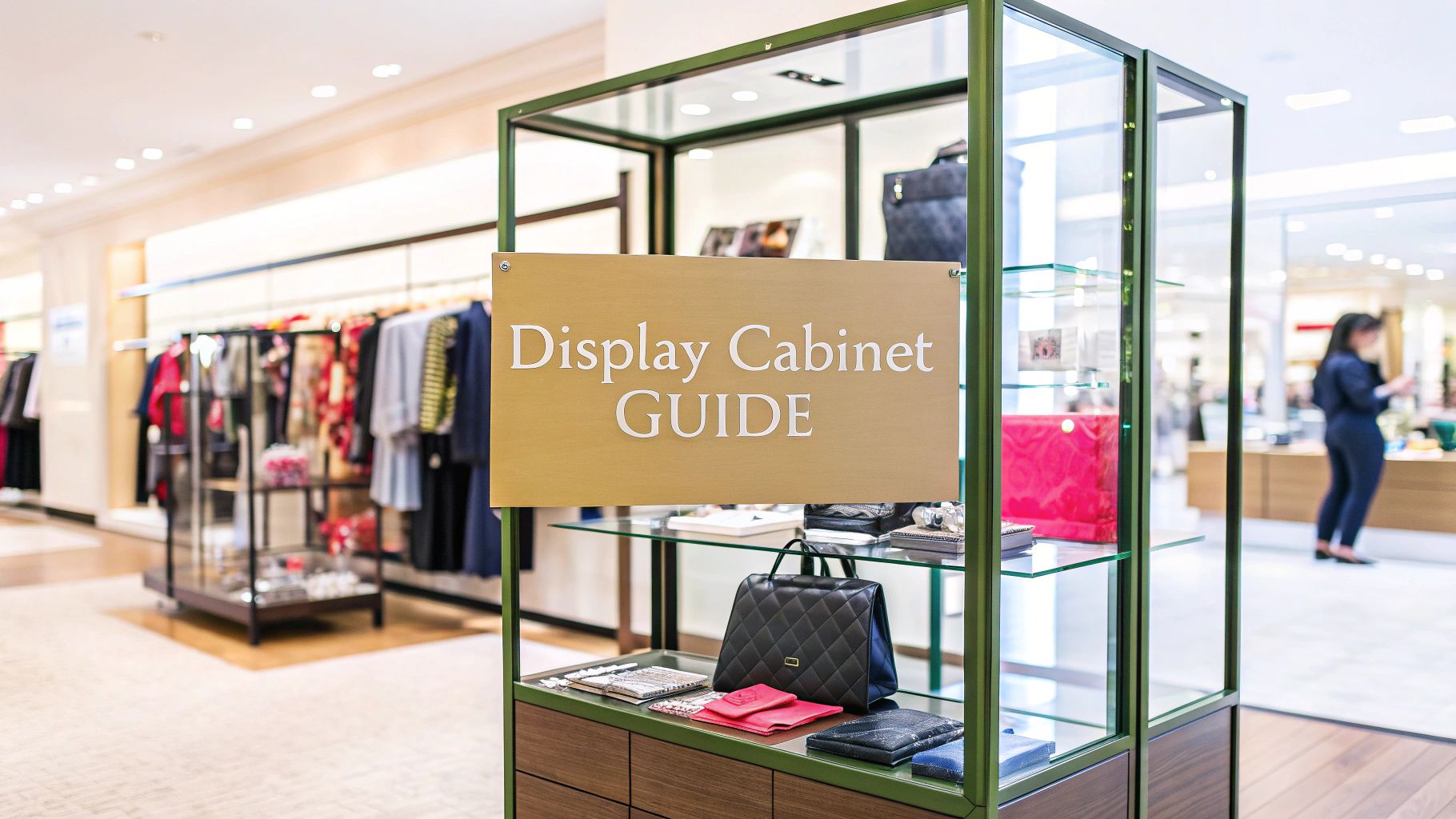 Your Guide to a Display Cabinet for Shop Success - Display Guru Tailor ...