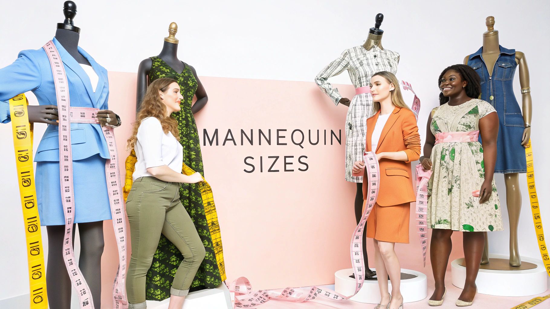 Mannequin Measurements: Accurate Size Charts for Fashion - Display Guru ...