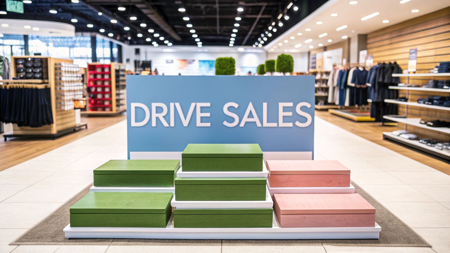 Retail Display Stands That Actually Drive Sales - Display Guru Tailor ...