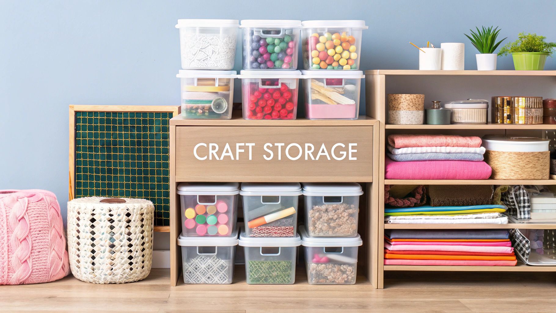 Smart Storage Units for Crafts - Display Guru Tailor Dummies & Garment ...