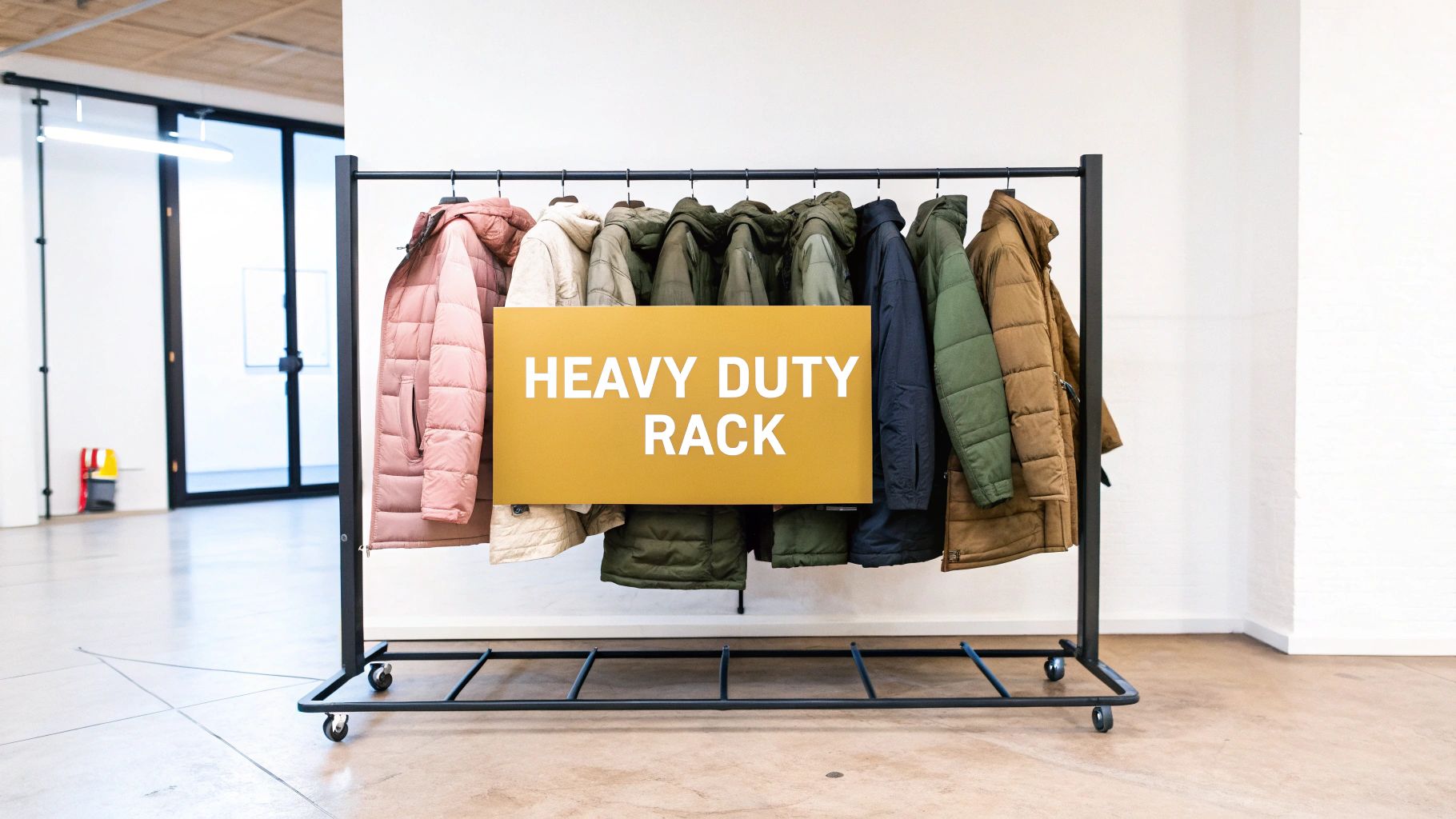 Choosing a Heavy Duty Clothing Rack You Can Trust - Display Guru Tailor ...