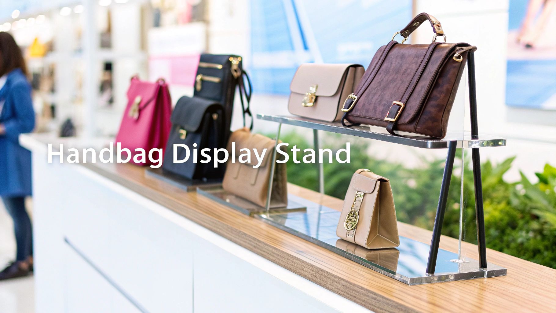 A Guide to Selecting the Perfect Handbag Display Stand - Display Guru ...