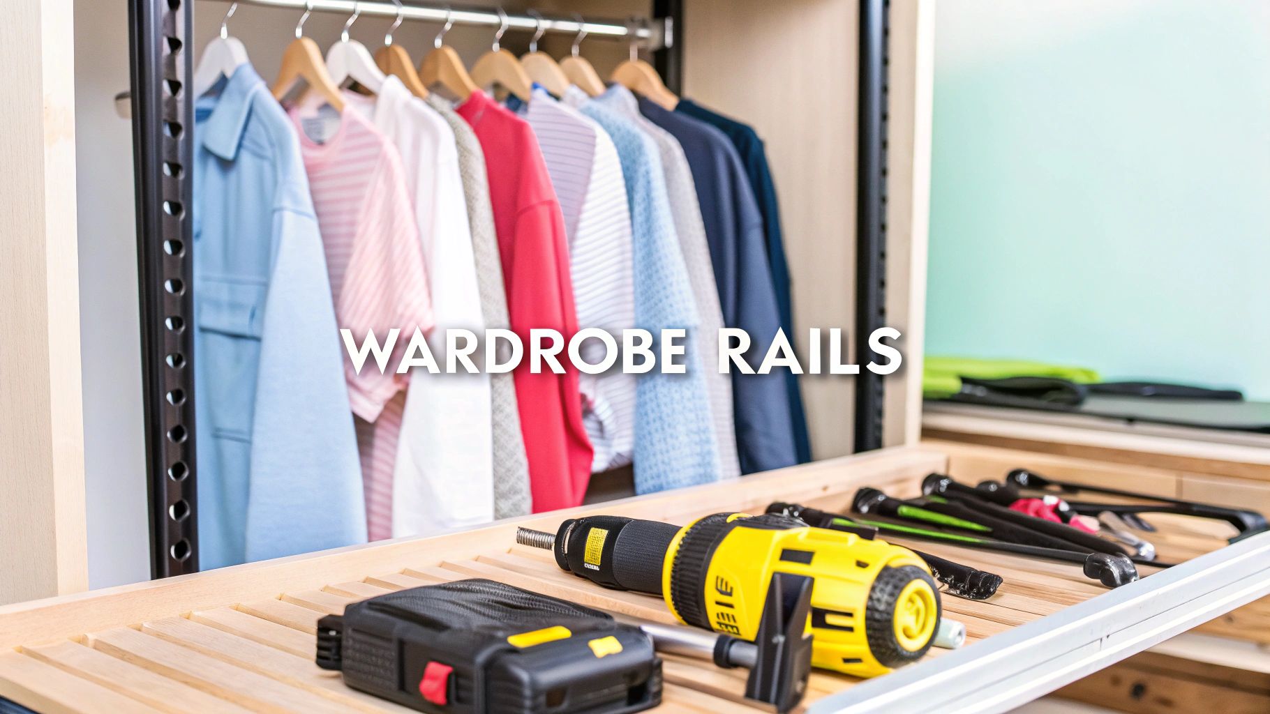 Hanging Rails Wardrobe: A Guide to a hanging rails wardrobe setup ...