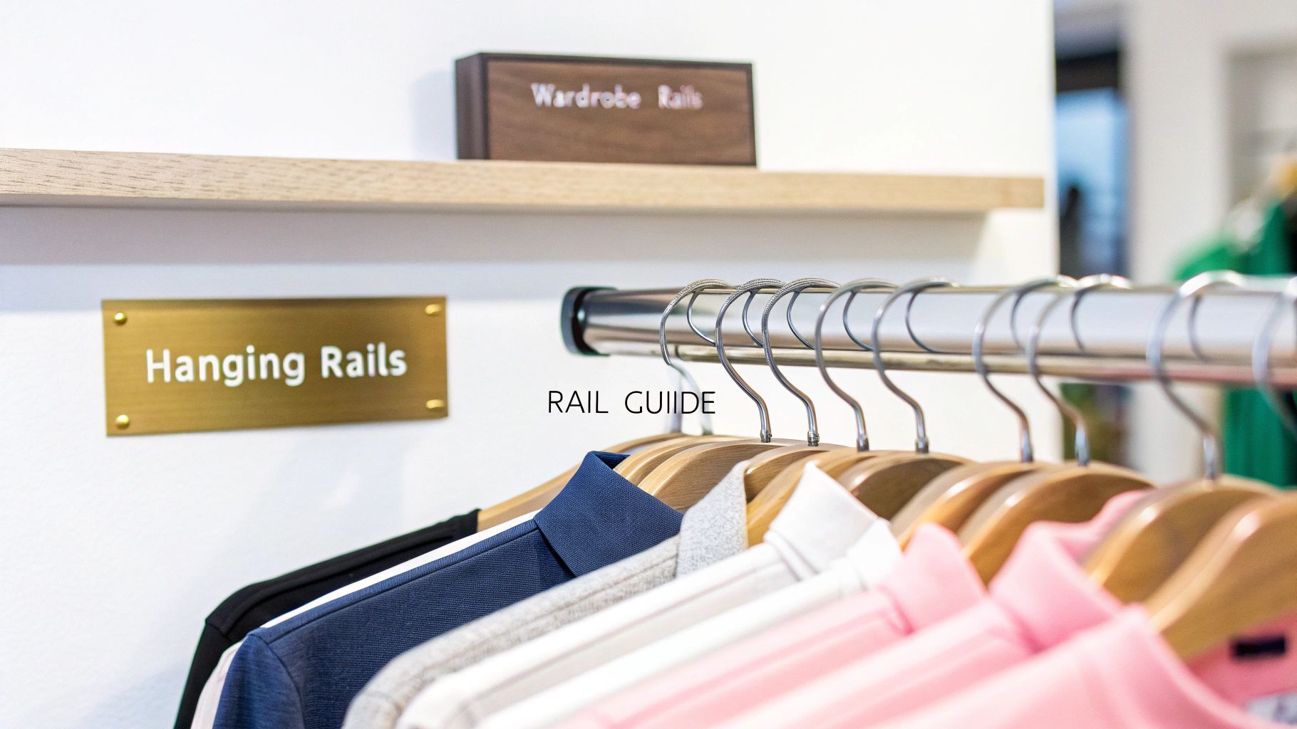 Your Ultimate Guide to Hanging Wardrobe Rails - Display Guru Tailor ...